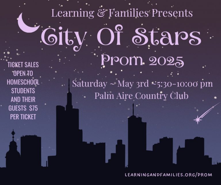 2025 LAF Prom: City of Stars - Homeschooling